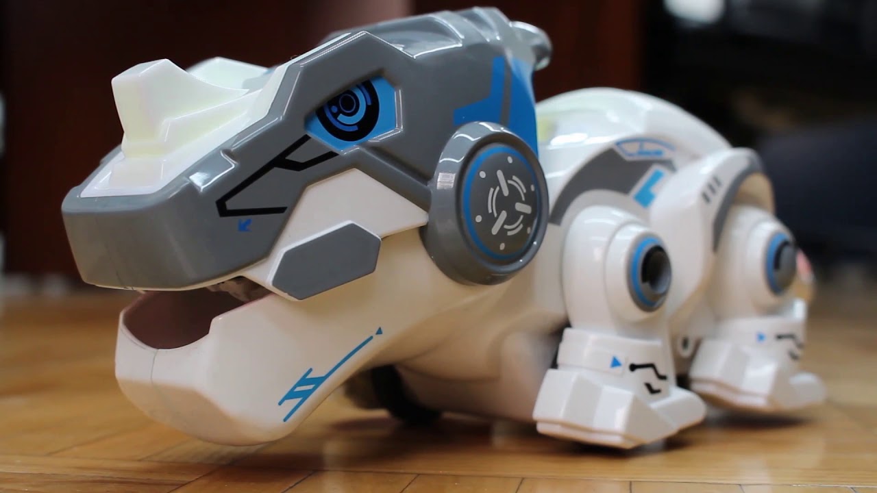 Robosaur RC - hungry dinosaur - YouTube