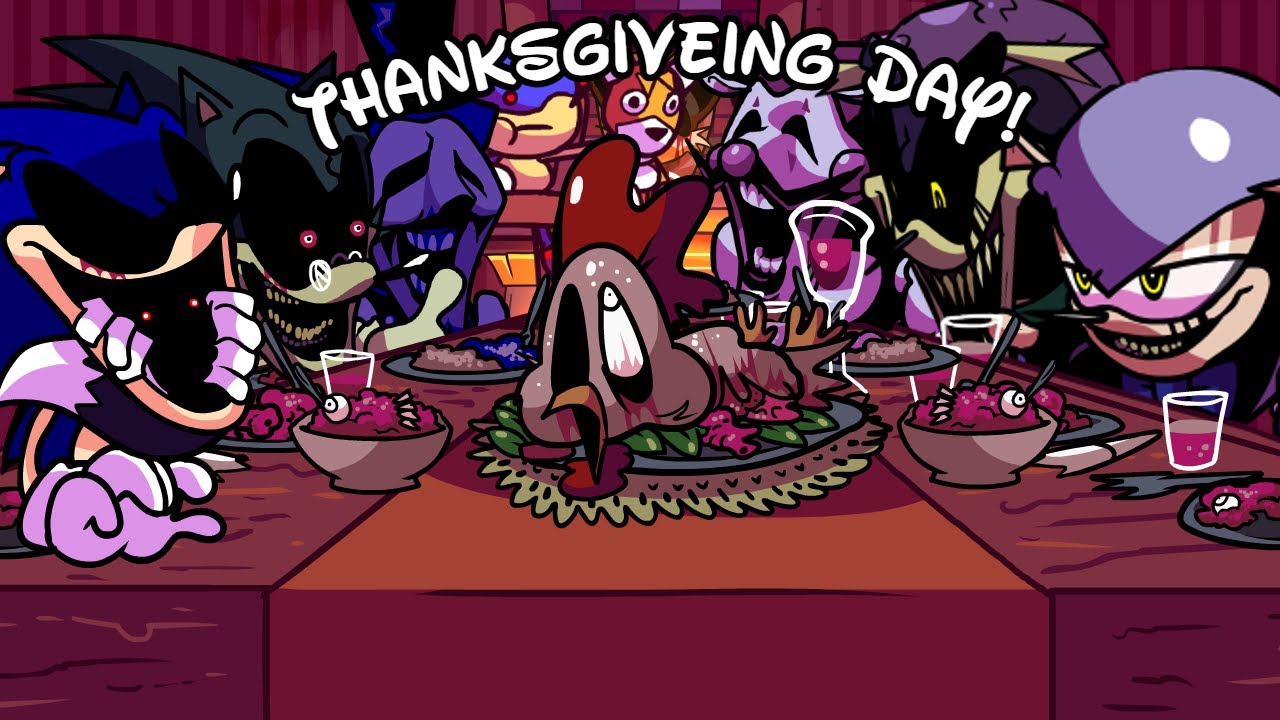 FNF D-Side 2.7 Update | Thanksgiving Dinner | God Feast - YouTube
