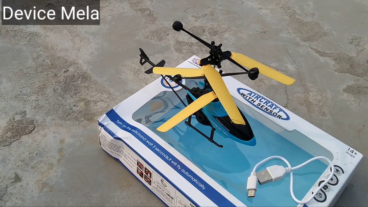 3.5 channel infrared control helicopter 🚁 Aircraft with sensor ...