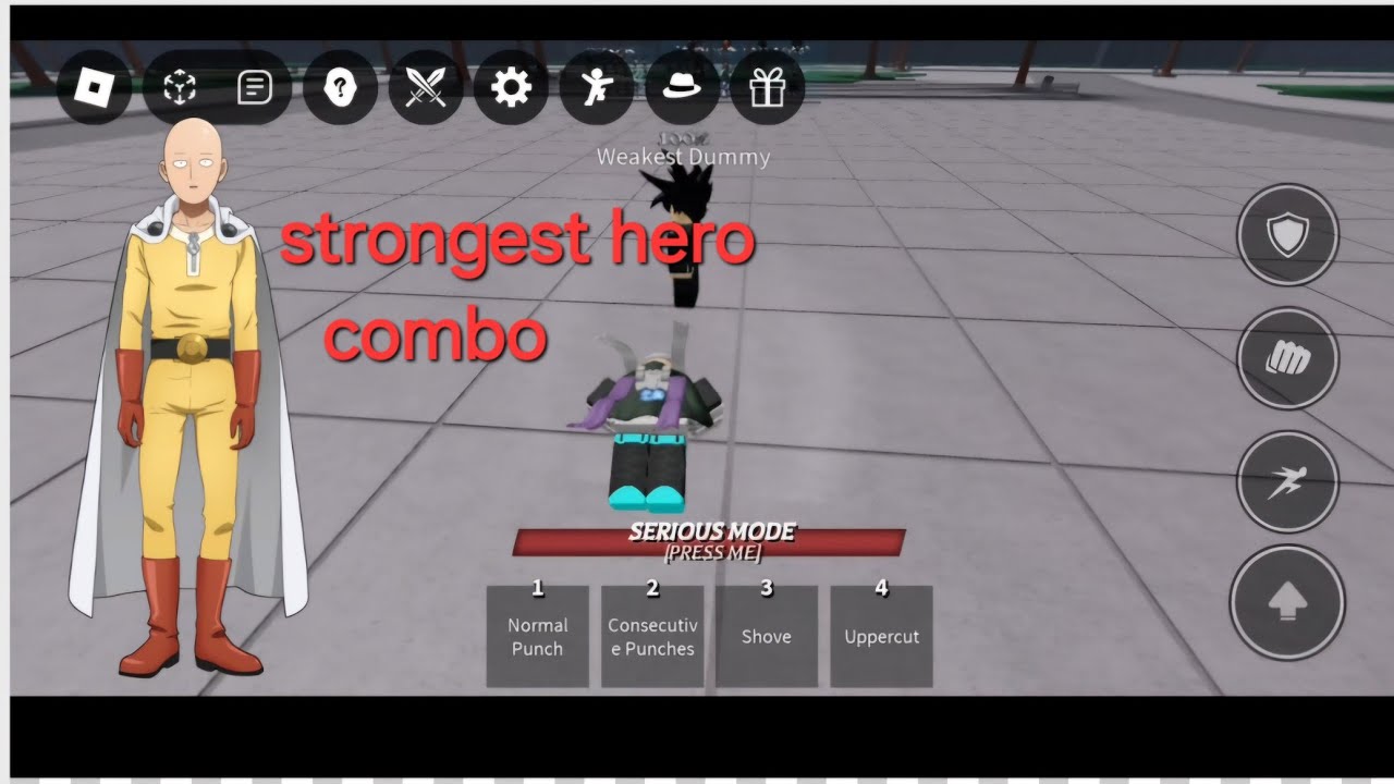 a simple combo of strongest hero for beginner's in tsb - YouTube