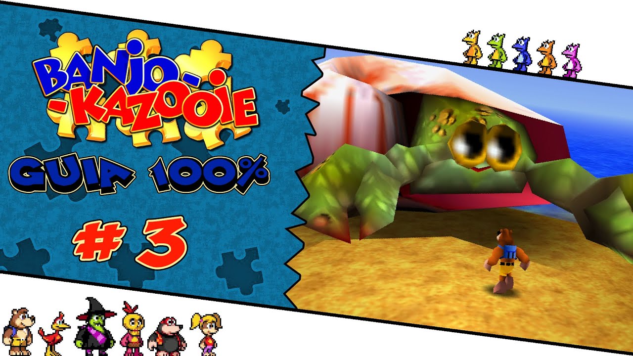 Guía 100% Banjo Kazooie - # 3 ( Treasure Trove Cove / Cala del Tesoro ...
