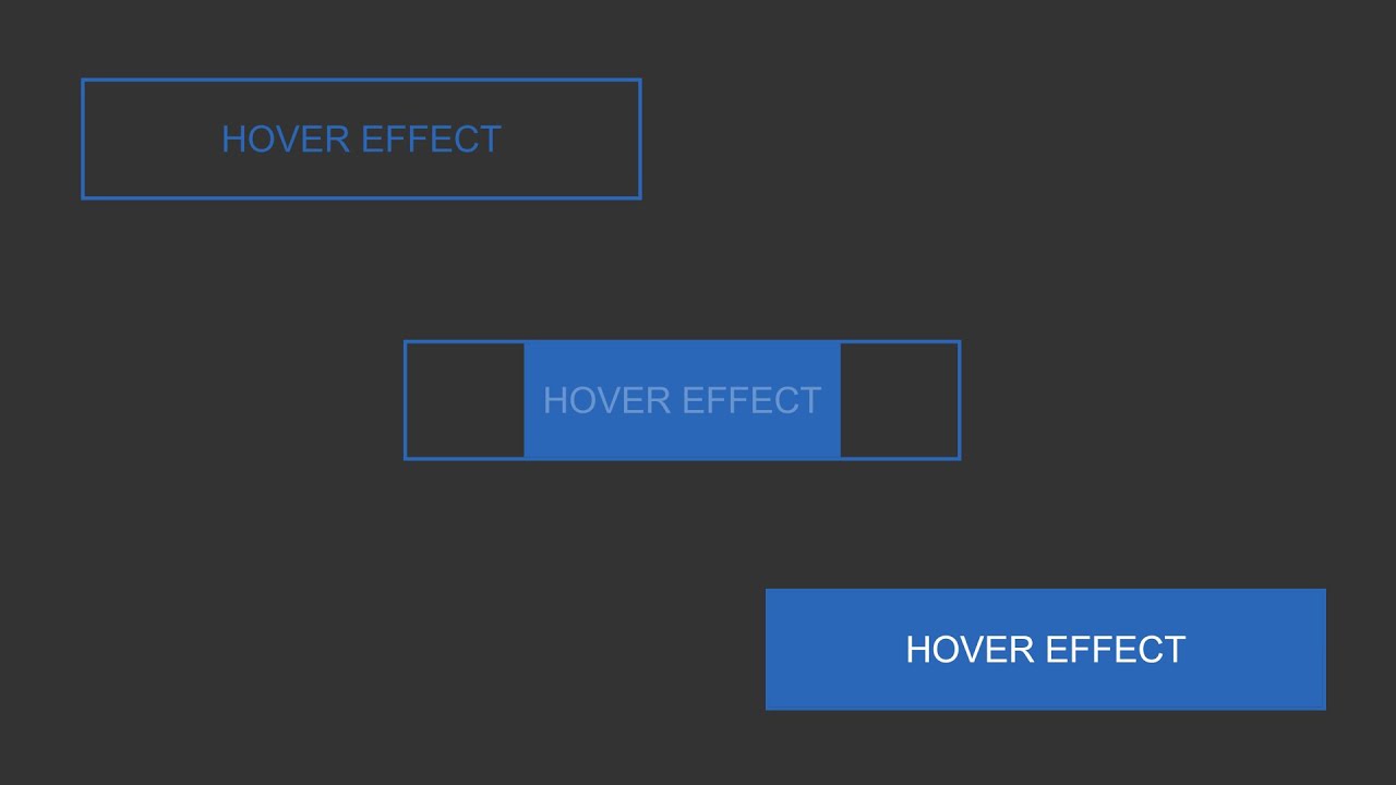 Button Hover Effect Tutorial - HTML & CSS - YouTube