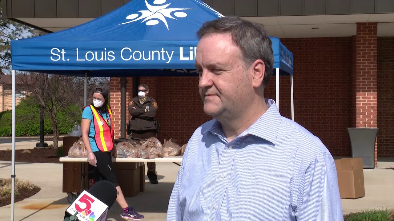 St. Louis County Executive Sam Page gives an update on programs that ...