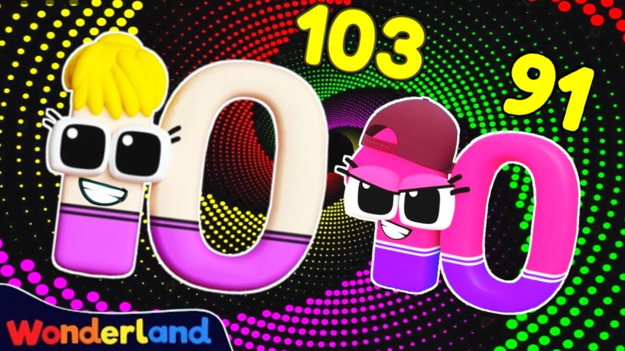Wonderland: Big Numbers Joining Up | Addition | Learn to count | Ten ...