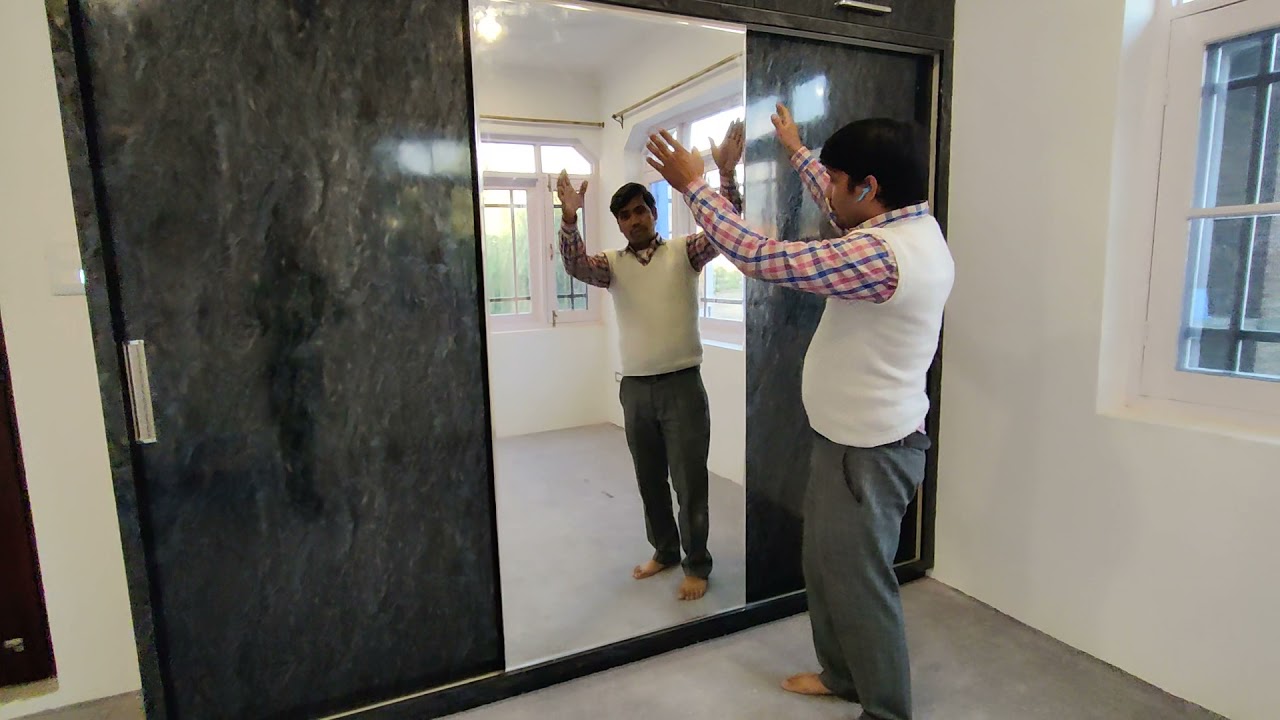 How to fit Hettich SL 16 Channel, Sliding wardrobe 3door system @Manoj ...