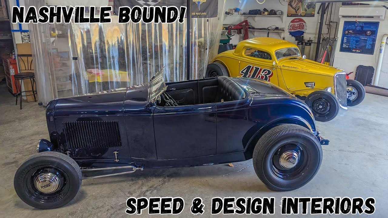 New Interior Changes on Two Hot Rods! A Visit with Speed & Design ...