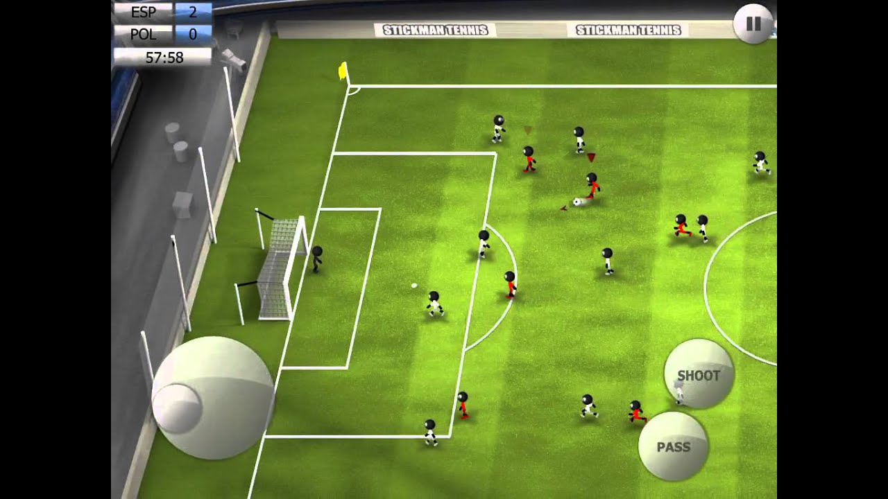 [Stickman Soccer 2014] The keeper was sleeping💤 - YouTube