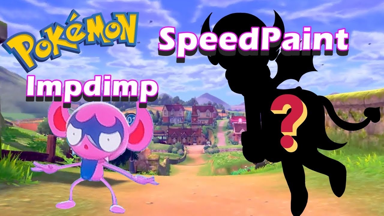 La Evolución de IMPDIMP | Pokémon Espada&Escudo SPEEDPAINT - YouTube