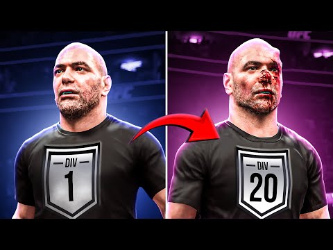 Dana White Div 20 Speed Run in UFC 5