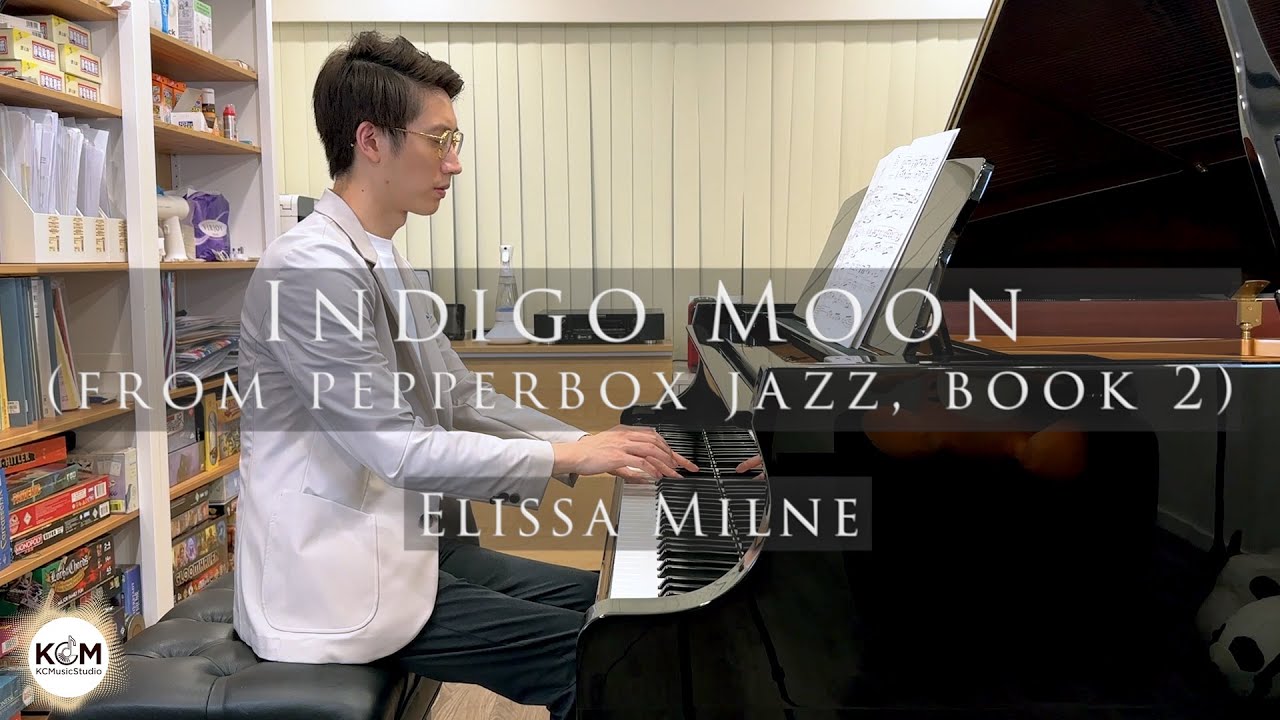 【Piano Solo 鋼琴演奏】Indigo Moon by Elissa Milne - YouTube