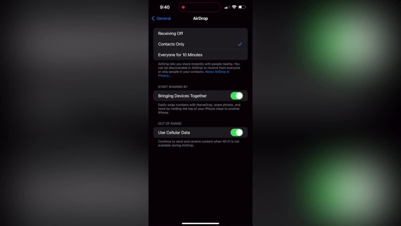 How to turn off Apple's 'NameDrop' feature on your iPhone - YouTube