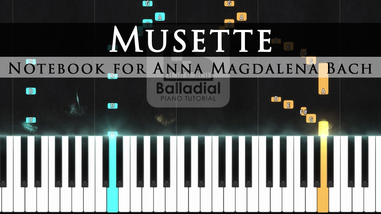 Musette in D Major - Notebook for Anna Magdalena Bach - YouTube