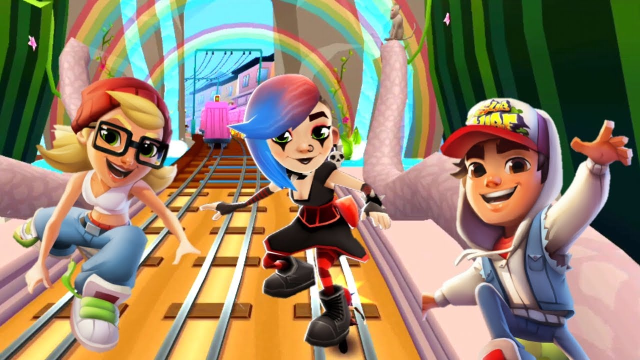 SUBWAY SURFERS BALI 2020 : LUCY GOTH OUTFIT - YouTube
