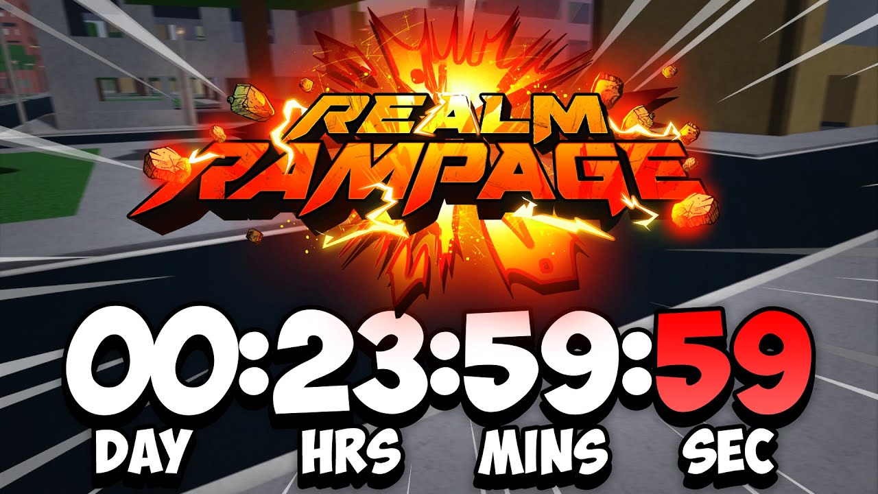The COUNTDOWN For REALM RAMPAGE Has Begun... - YouTube
