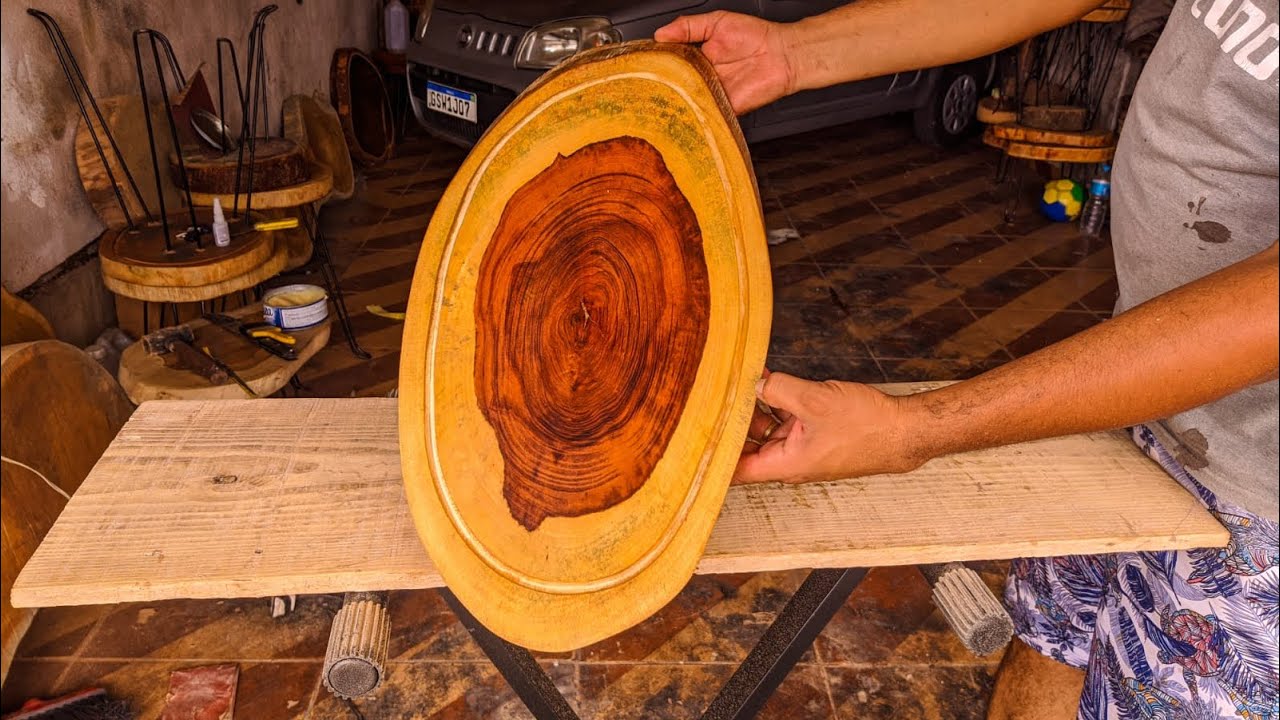 TÁBUA ARTESANAL | ACABAMENTO - YouTube