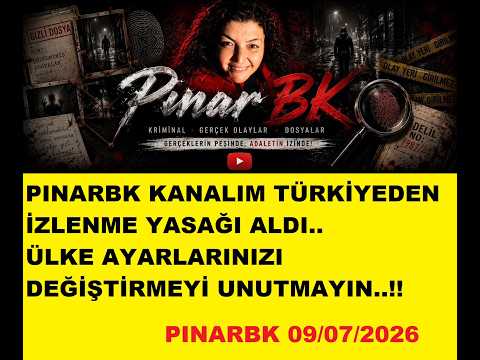 PINARBK YOUTUBE KANALIM TÜRKİYEDEN İZLENME YASAĞI ALDI, ÜLKE AYARLARINIZI DEĞİŞTİRMEYİ UNUTMAYIN..!,