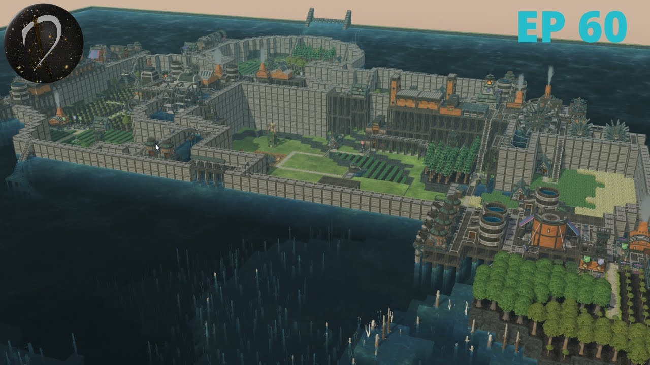 Timberborn Rising Tides Ep 60 New Water Wheel Power Channel - YouTube