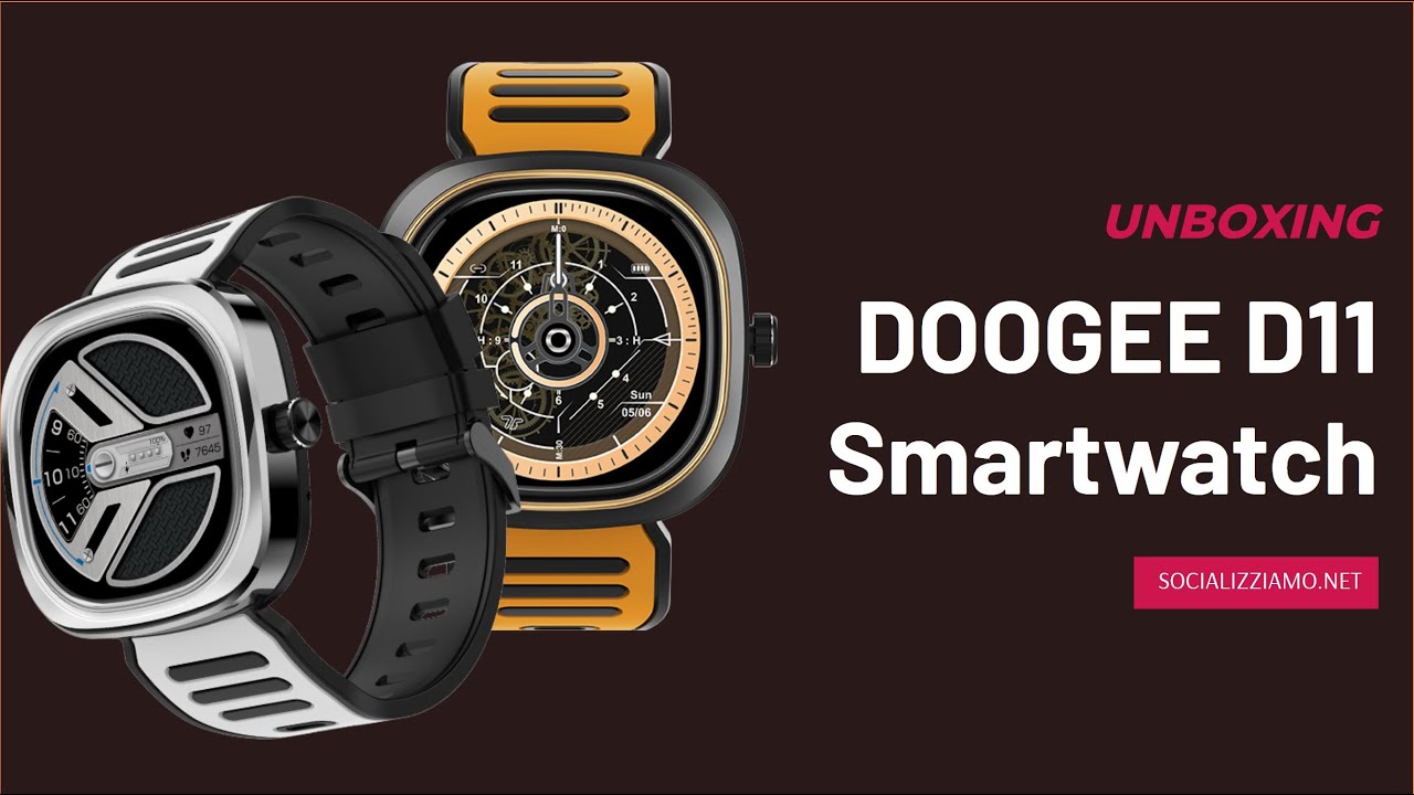 Recensione Doogee D11, uno smartwatch perfetto per lo sporto e che non ...