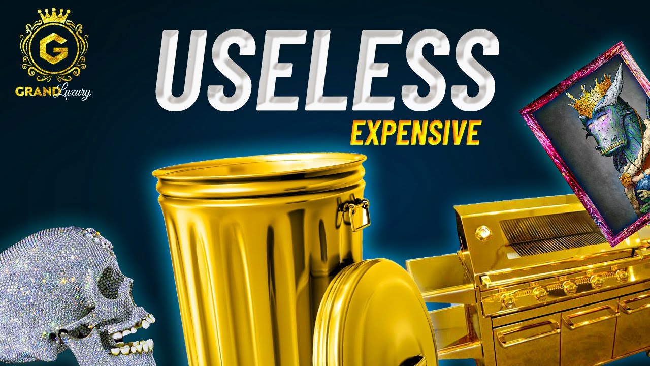 Top 10 Most EXPENSIVE But USELESS Things In The World - YouTube