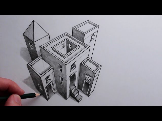 How To Draw Buildings In 3d