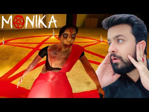 Monika Indian Horror Game | Monika Scariest Gameplay - YouTube