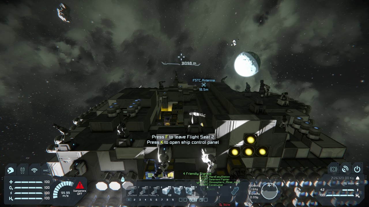 Space Engineers Mars Liftoff - YouTube