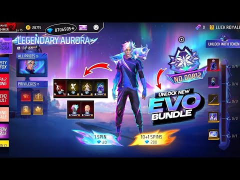 AURORA TOKEN TOWER EVENT FREE FIRE l FREE FIRE NEW EVENT l FF NEW EVENT ...