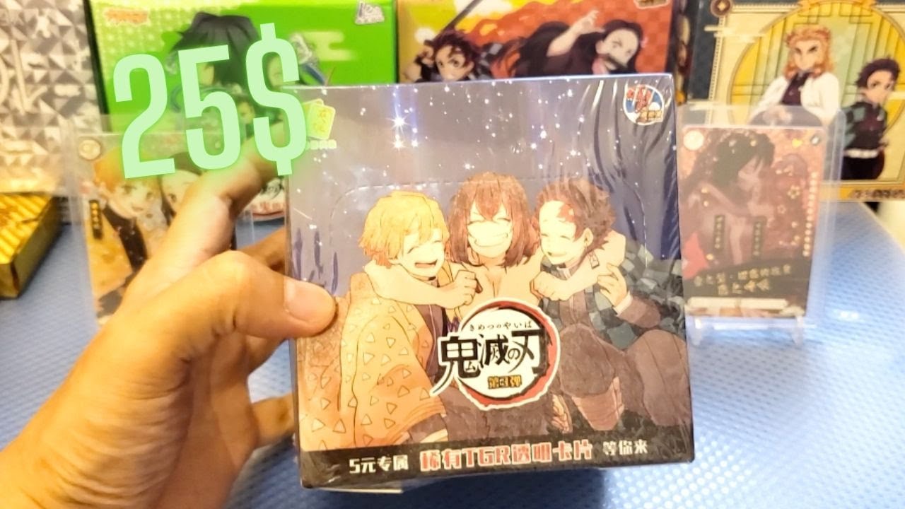 NEW DEMON SLAYER DINOSAUR BOOSTER BOX PRODUCT REVIEW - YouTube