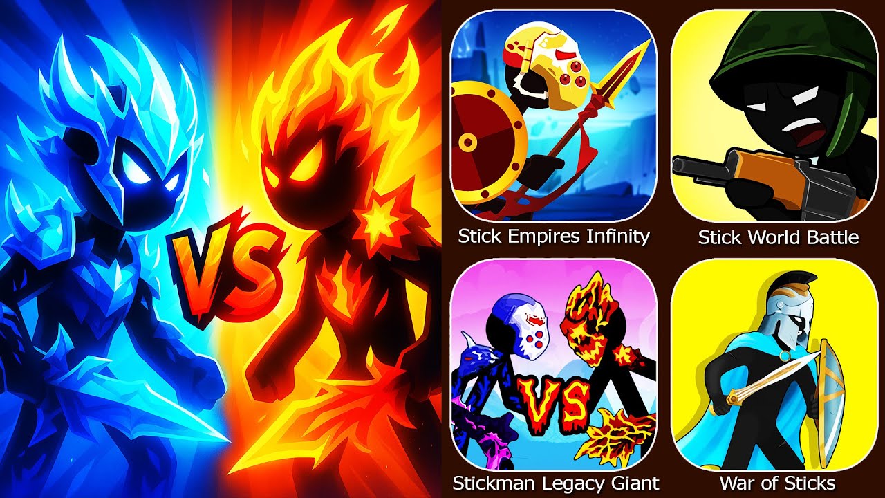 Stick Empires Infinity,Stick World Battle,War of Sticks,Stickman Legacy ...