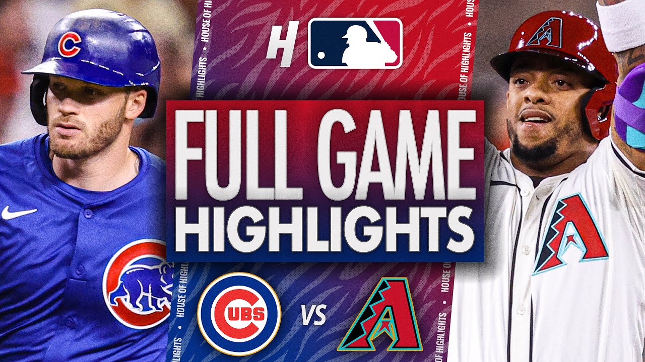 Chicago Cubs vs Arizona Diamondbacks - FULL GAME HIGHLIGHTS | March 27 ...