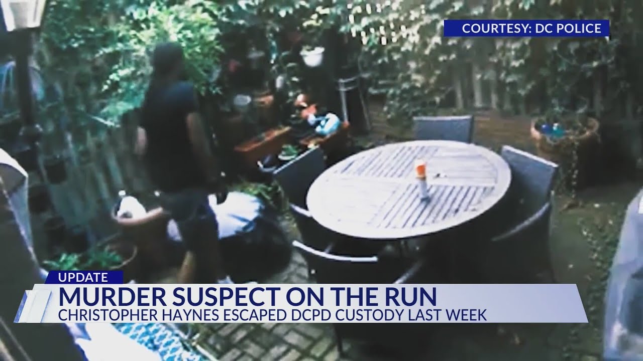 DC homicide suspect still on the run from authorities - YouTube