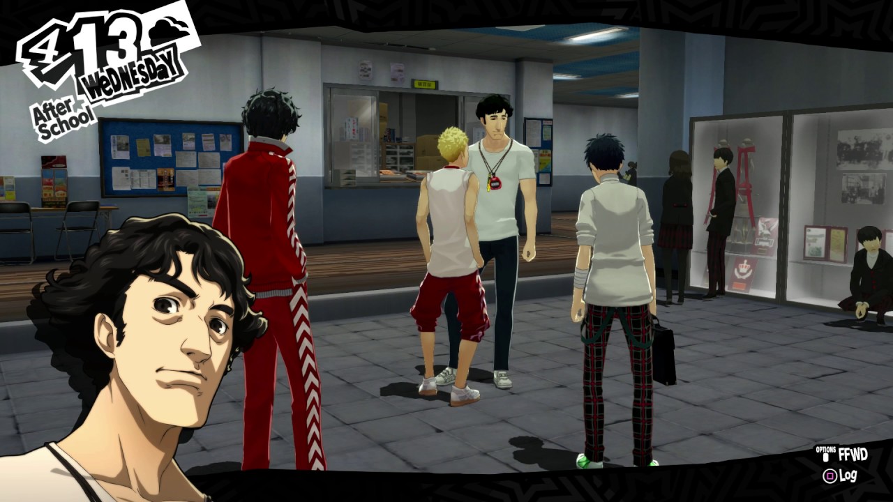 Persona 5 - 4/13: Shujin Academy: Ryuji Stands Up to Kamoshida for Yuuki Mishima "Everybody ...
