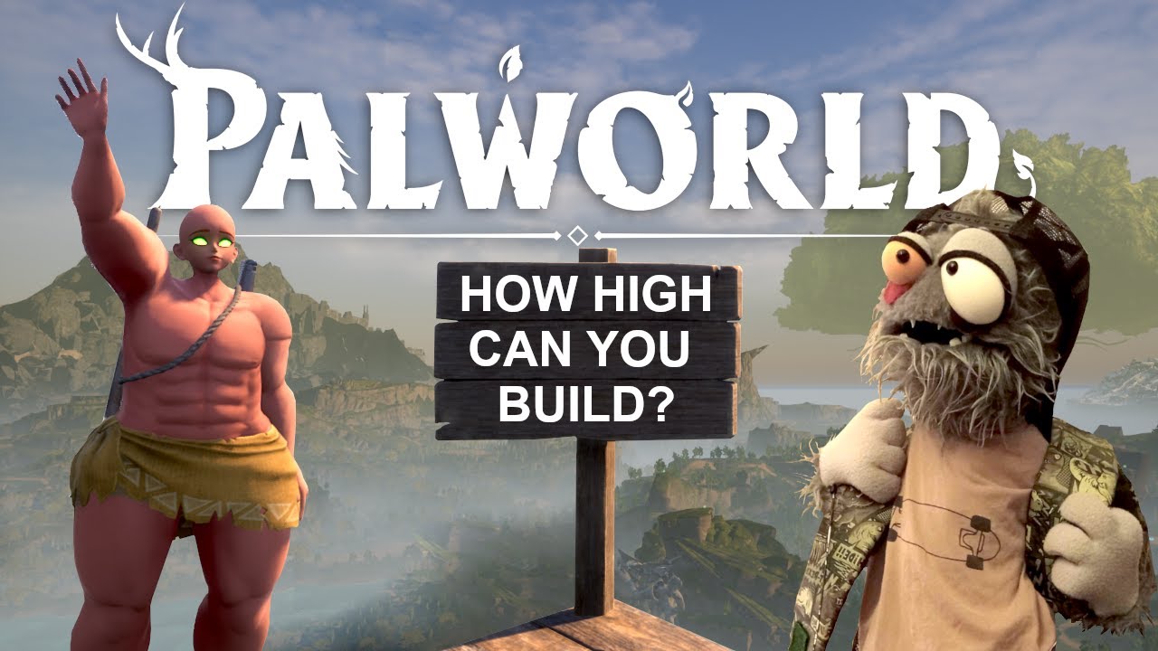 I BUILT A BASE IN THE SKY... #palworld - YouTube
