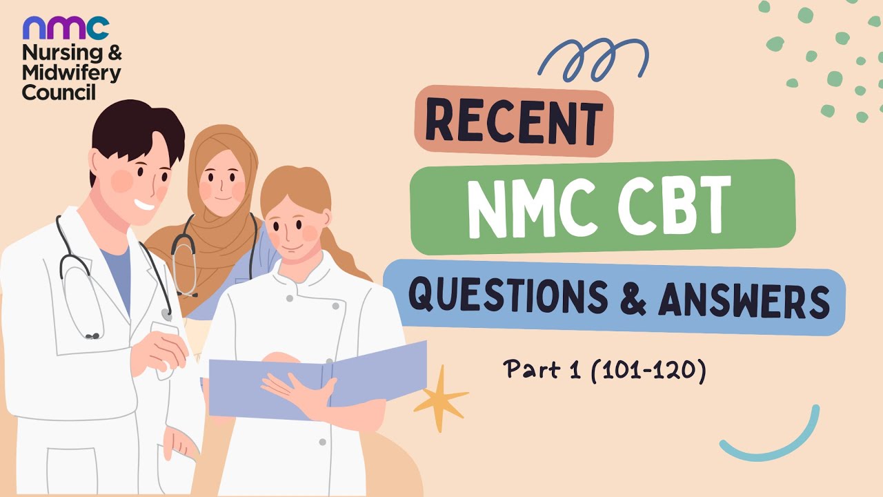 NMC CBT Mock Test 1 (101-120) MCQs Sample Questions Recent CBT Test ...