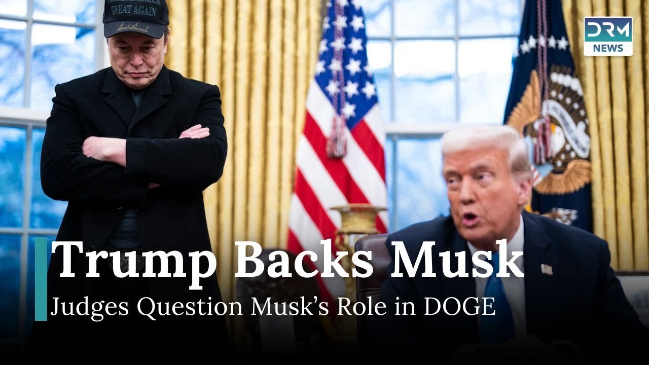 Trump Supports Musk's DOGE Team, But Legal Battles Loom | AC1B - YouTube