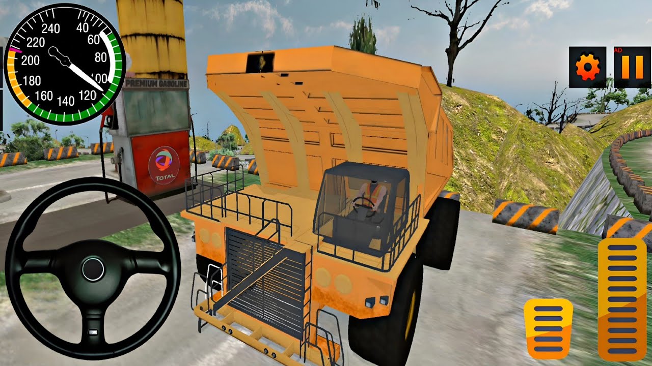 Heavy Truck Dump Game | Offroad Dumper And Excavator Driving - YouTube