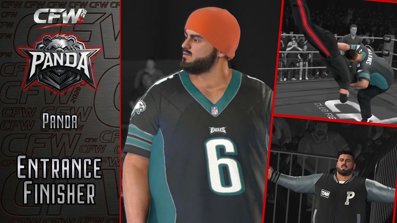 Panda Entrance + Finisher 2K26 - YouTube