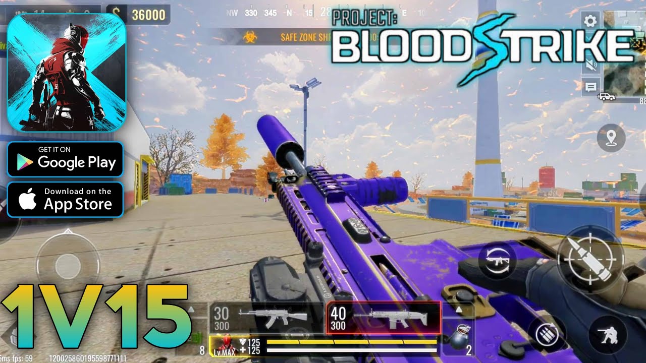 Project Bloodstrike Mobile Intense Solo vs 15 Enemies - Android/IOS ...
