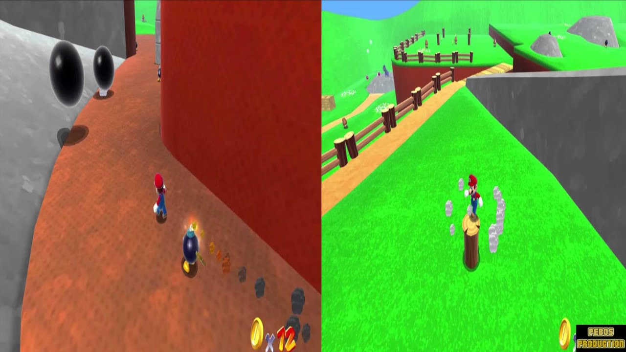 Super Mario 64 Hd 60fps Remake Released For Free Youtube