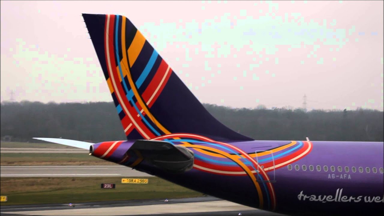 Etihad Airways A330 visit Abu Dhabi special colours at Düsseldorf ...