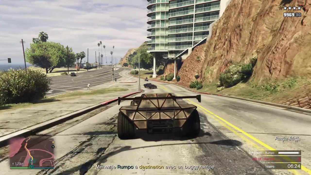 Grand Theft Auto V buggy rampe - YouTube