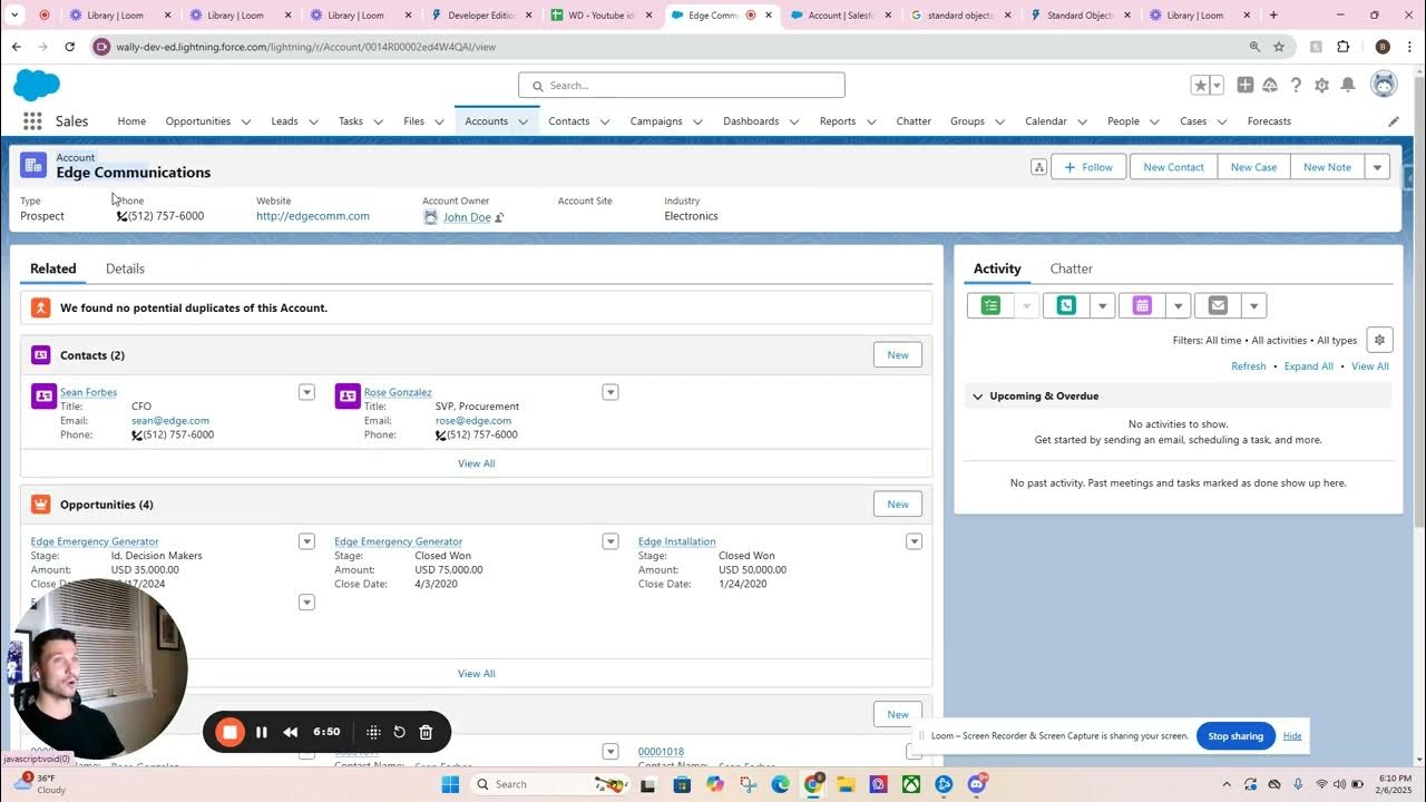 Understanding Salesforce Standard Objects - YouTube