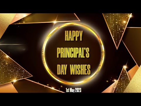 Happy Principals Day wishes! - YouTube
