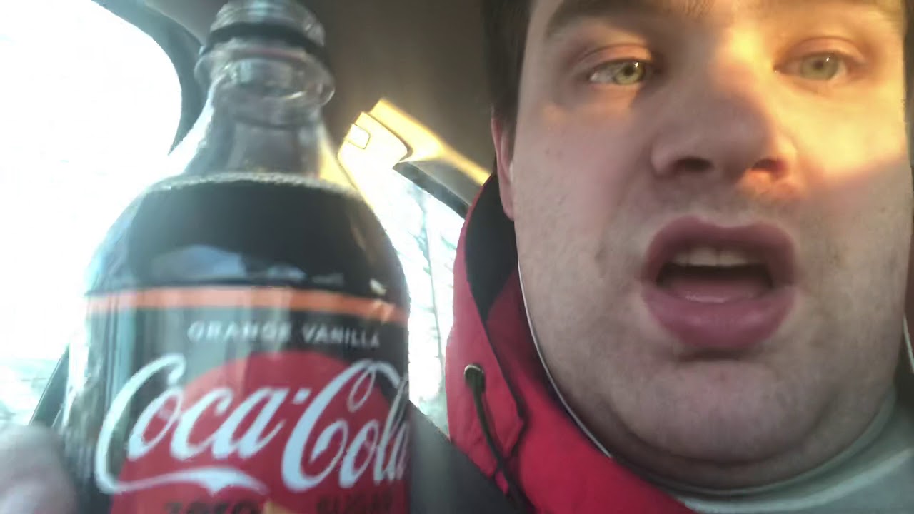 Junk Food Critic - Coca Cola Orange Vanilla - YouTube