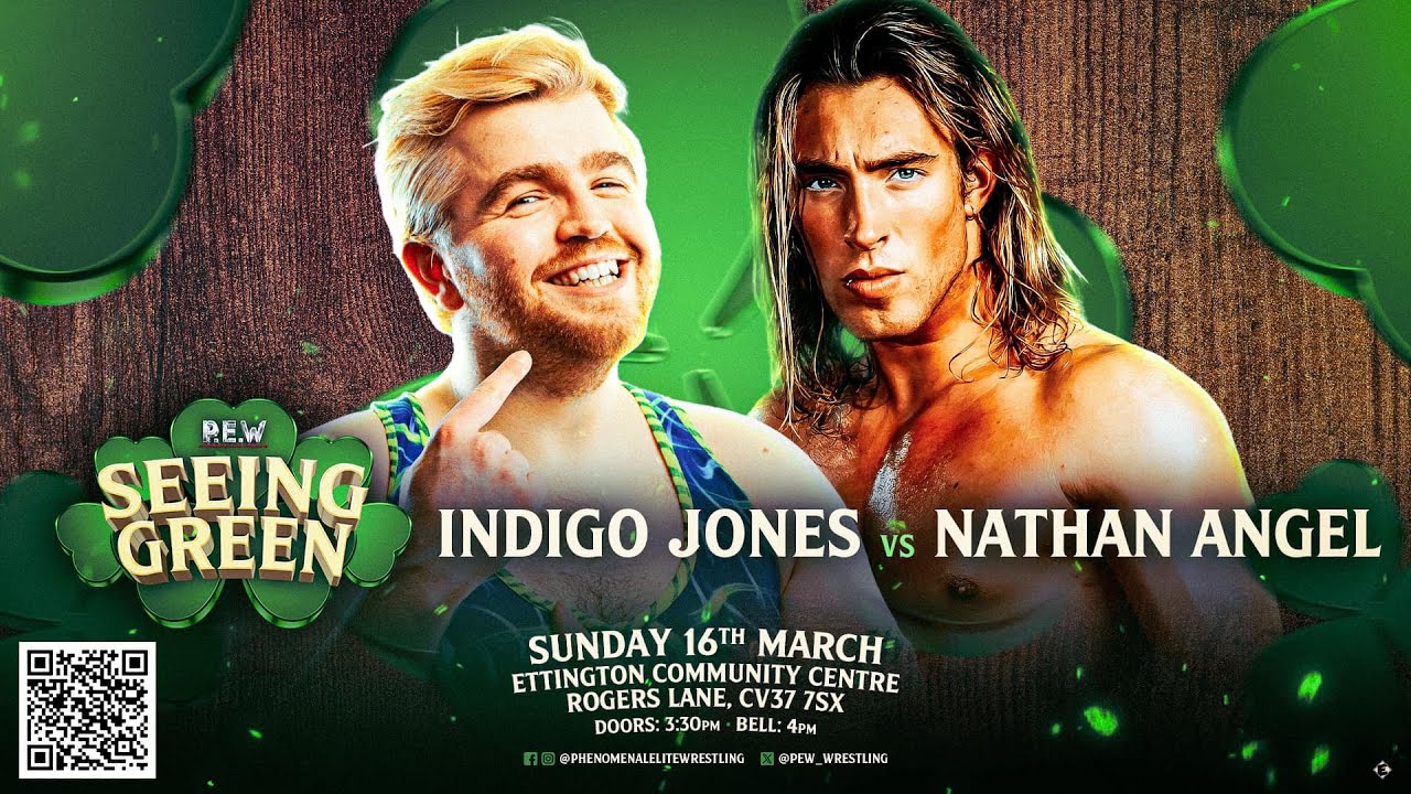 FULL MATCH: Indigo Jones Vs Nathan Angel- P.E.W SEEING GREEN - YouTube