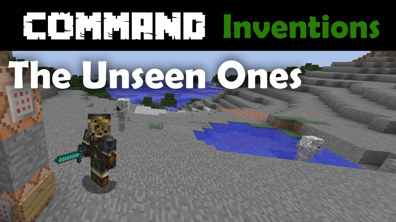 The Unseen One - A New Spooky Mob for Vanilla Minecraft - YouTube