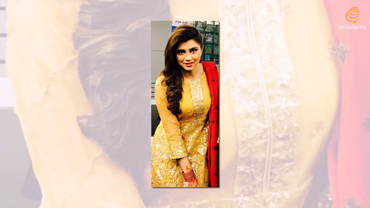 Eid Look: Irza Khan of ARY News wearing Needles Impression on Eid Day 2 ...