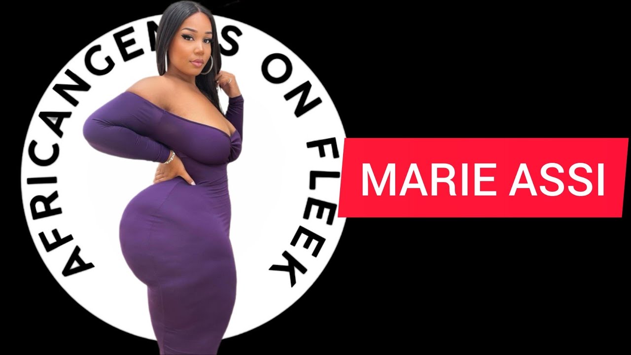 Marie Assi Unique Curvy Beauty Of Ghana Descent π¬π Youtube