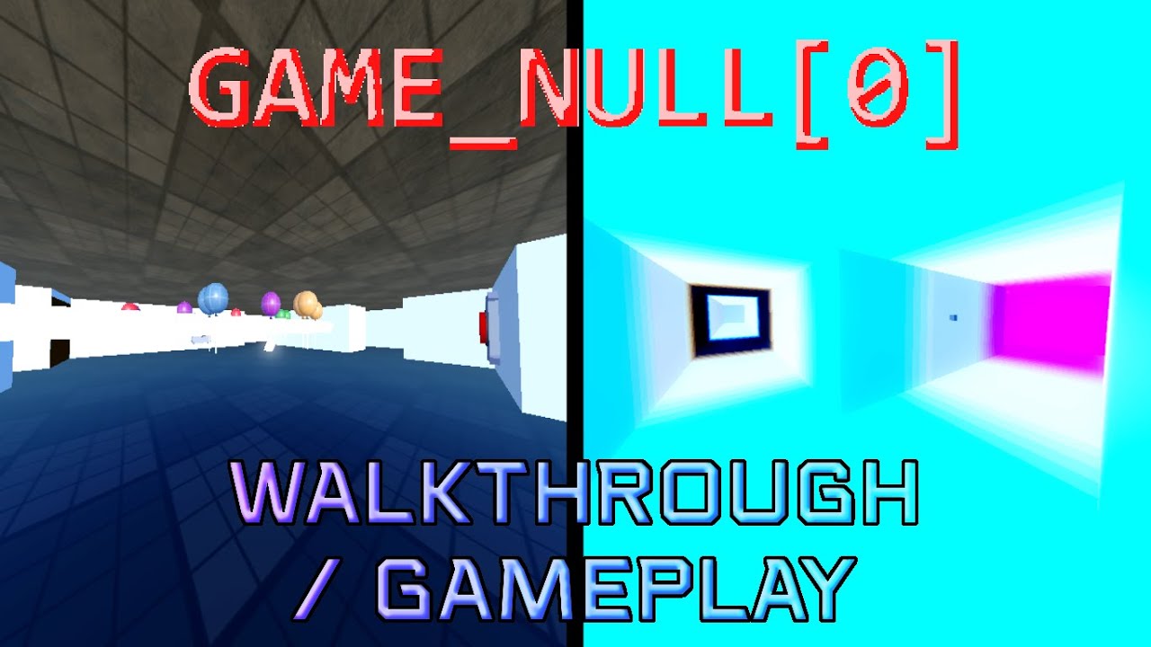 Roblox GAME_NULL: Index 0 Walkthrough - YouTube