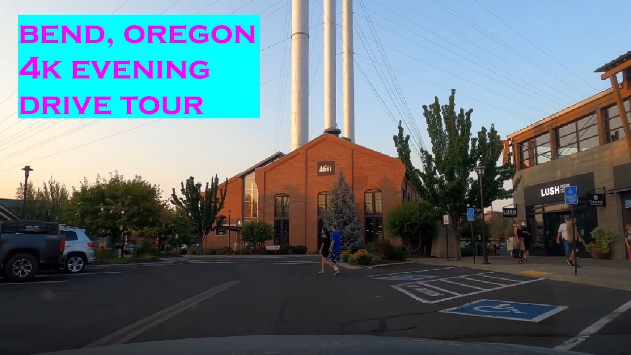 Bend, Oregon | 4k Evening Drive Tour - YouTube